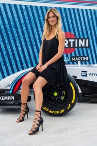 Bar Refaeli Leggy As Global Race Ambassador in Barcelona - UpskirtSTARS